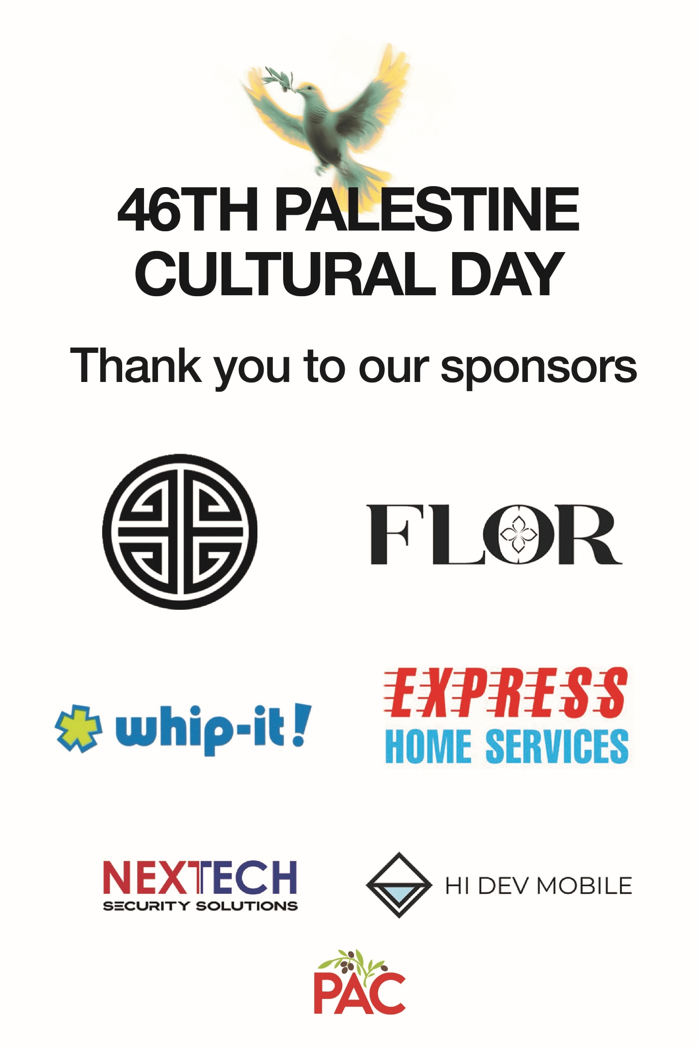 PALESTINIAN AMERICAN COALITION BAY AREA – BUILDING COMMUNITY TO PRESERVE OUR ROOTS AND SHARE OUR ...